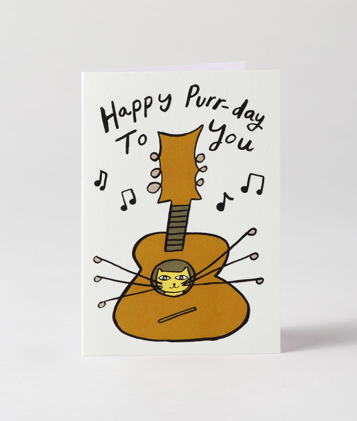 Happy Purr-Day To You Embossed Greetings Card – Wrap Wholesale