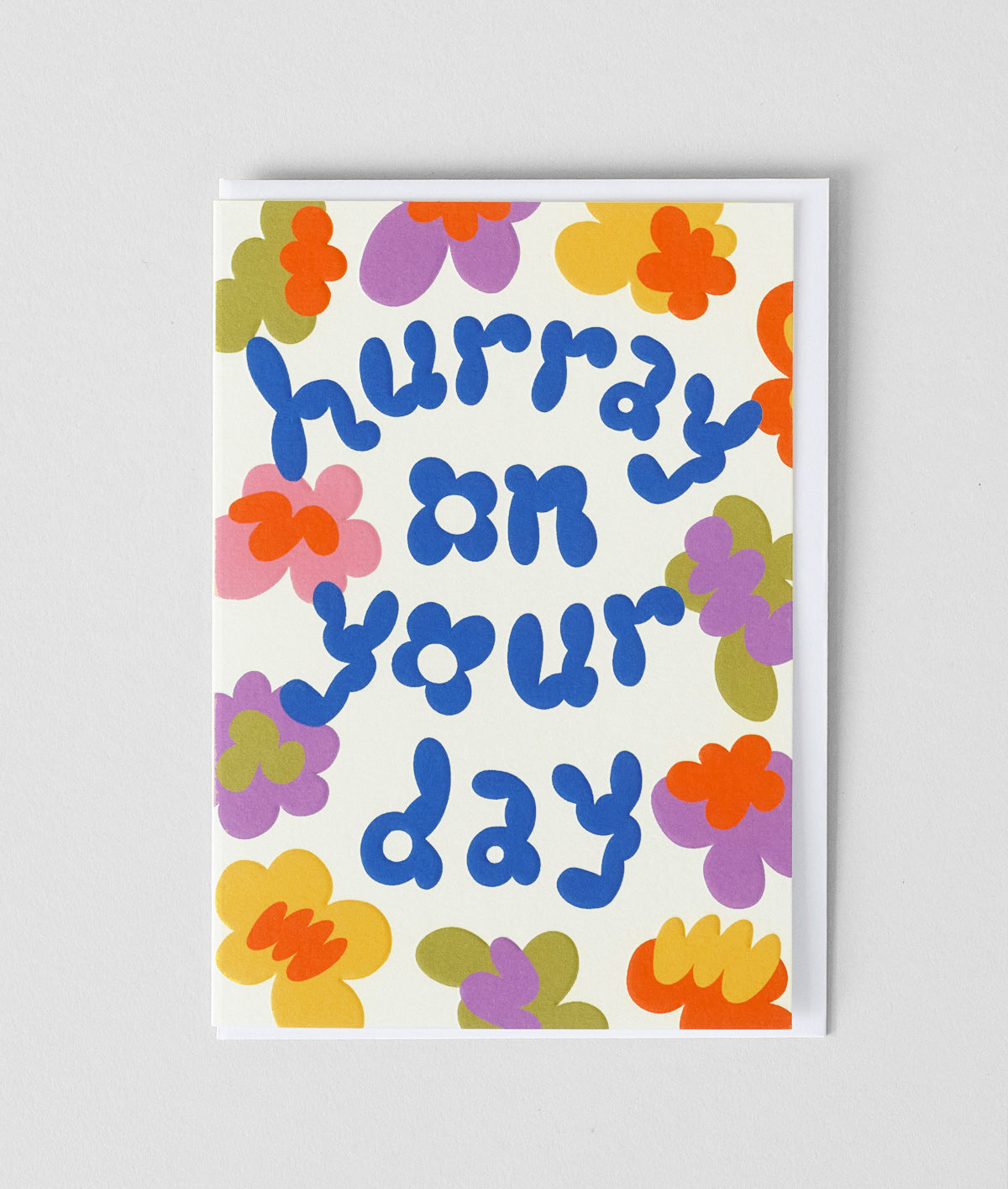 Hurray On Your Day Embossed Greetings Card – Wrap Wholesale