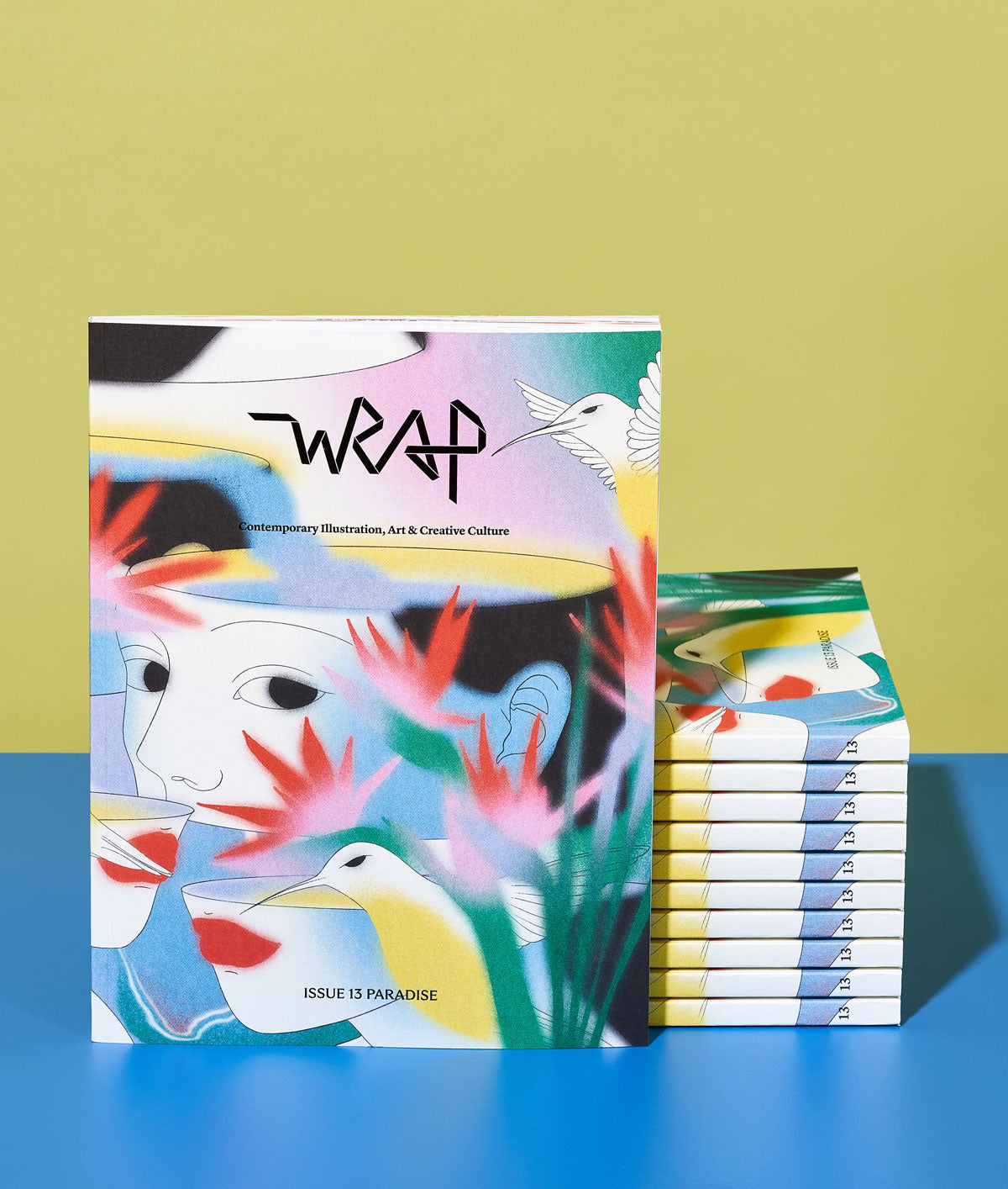 Wrap magazine #13 'Paradise' - Face (cover 1) – Wrap Wholesale